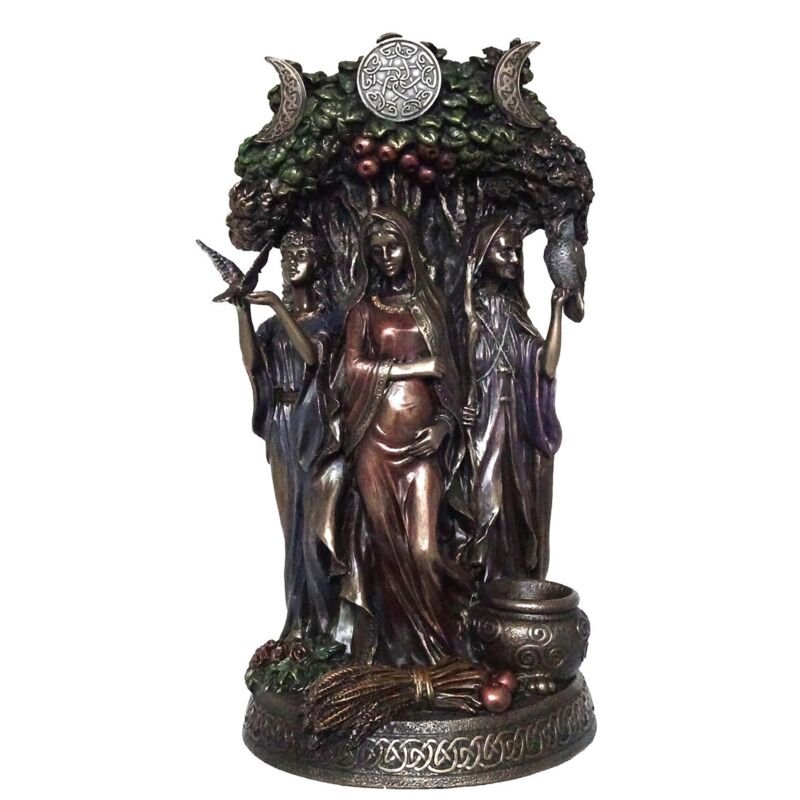 Triple Goddess Statue - Temple of the Divine