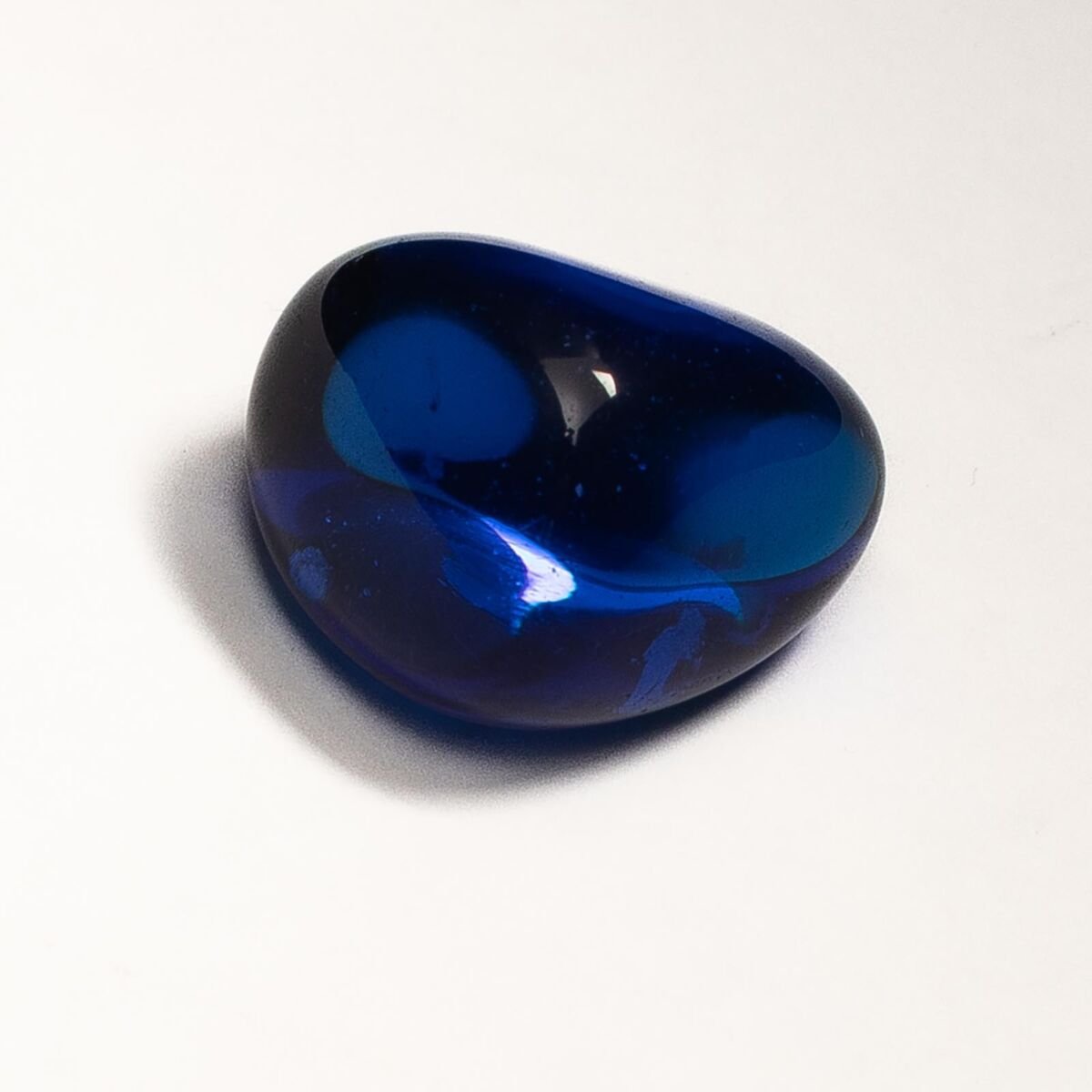 Dark Blue Obsidian Crystal (Tumbled) - Temple of the Divine