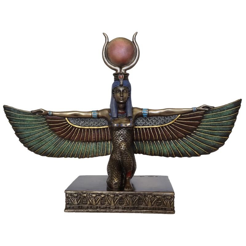 Isis with Solar Disc Statue - Temple of the Divine