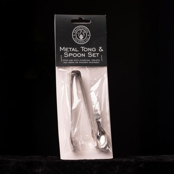 Metal Tong & Spoon Set - Temple of the Divine