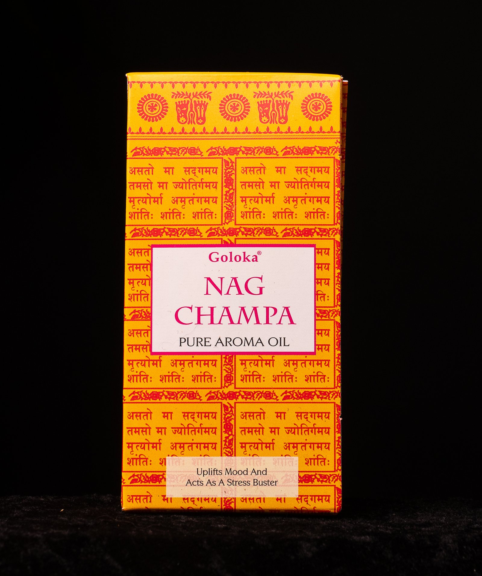 Goloka Nag Champa Aroma Oil - Temple of the Divine