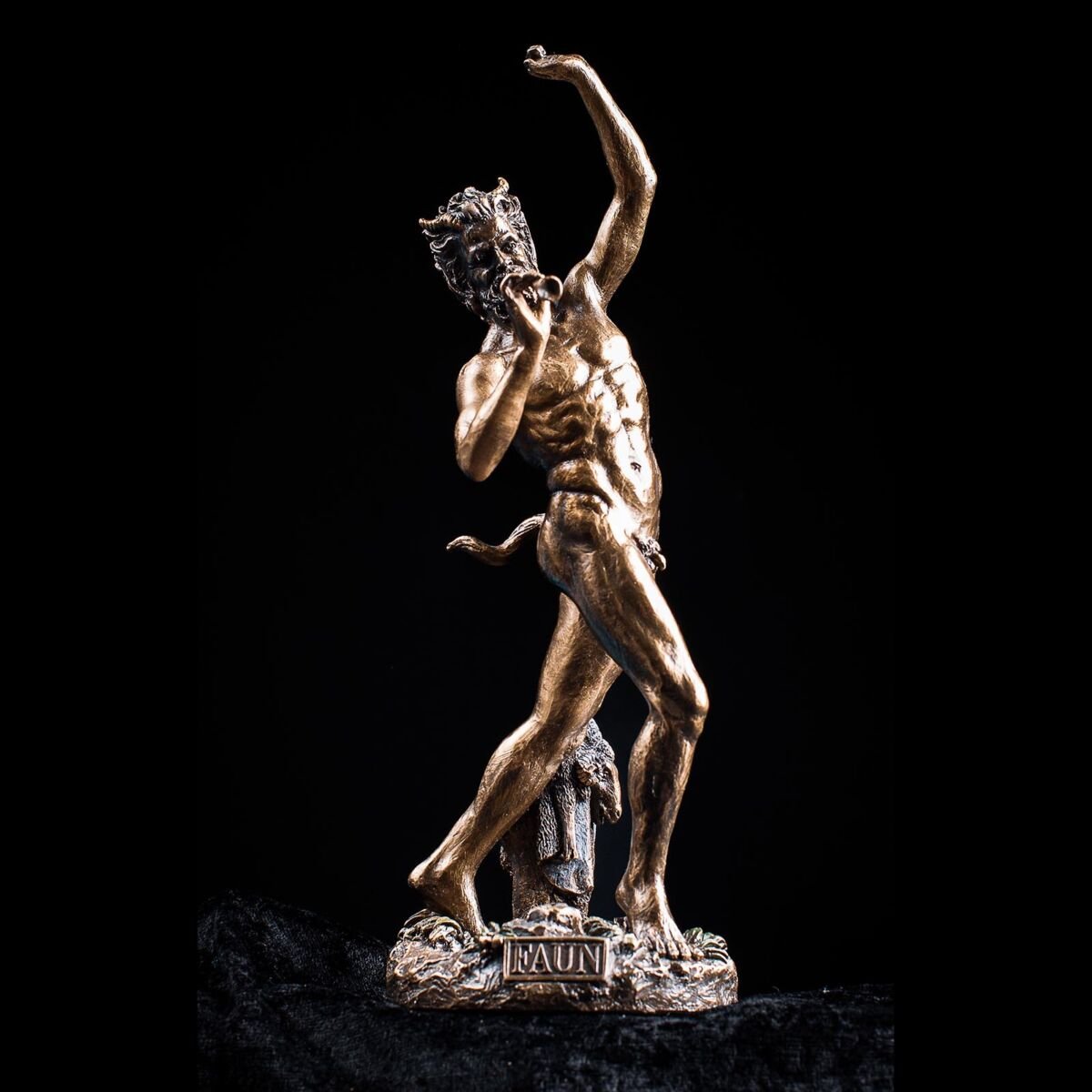 Dancing Faun Statue - Temple of the Divine