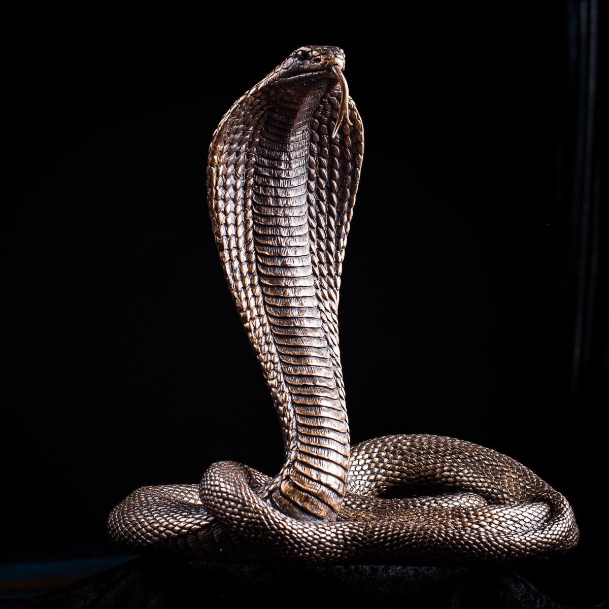 King Cobra Statue - Temple of the Divine
