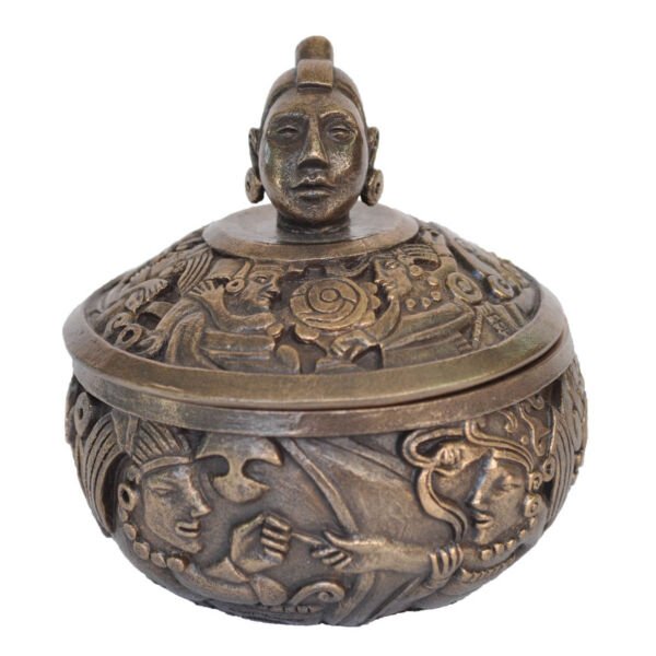 Mayan Trinket Box - Temple of the Divine
