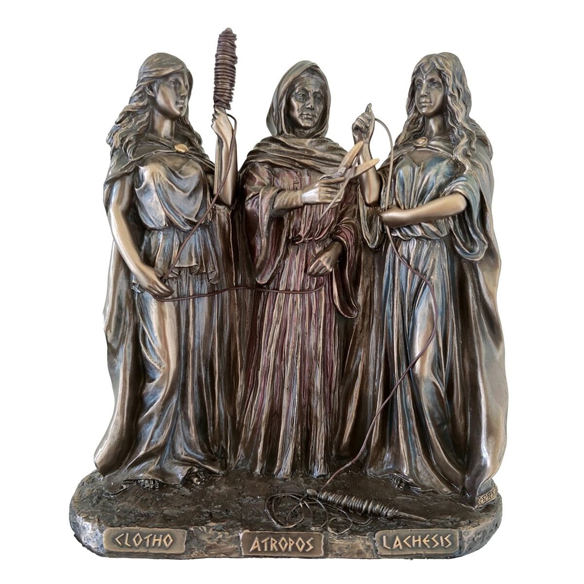 The Three Fates of Destiny Statue - Temple of the Divine
